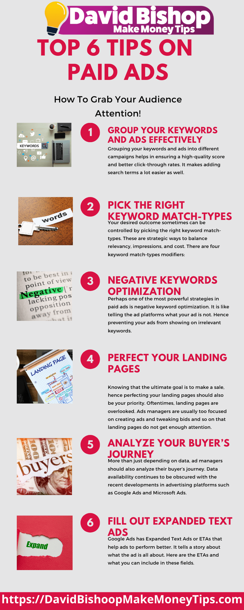 13 Tips On Paid Ads - How To Grab Your Audience Attention! - David ...