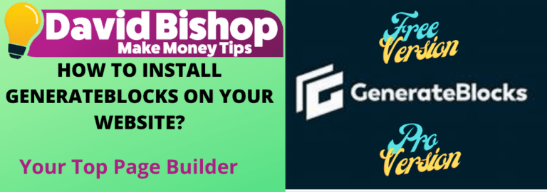 How to Install GenerateBlocks on Your Website?